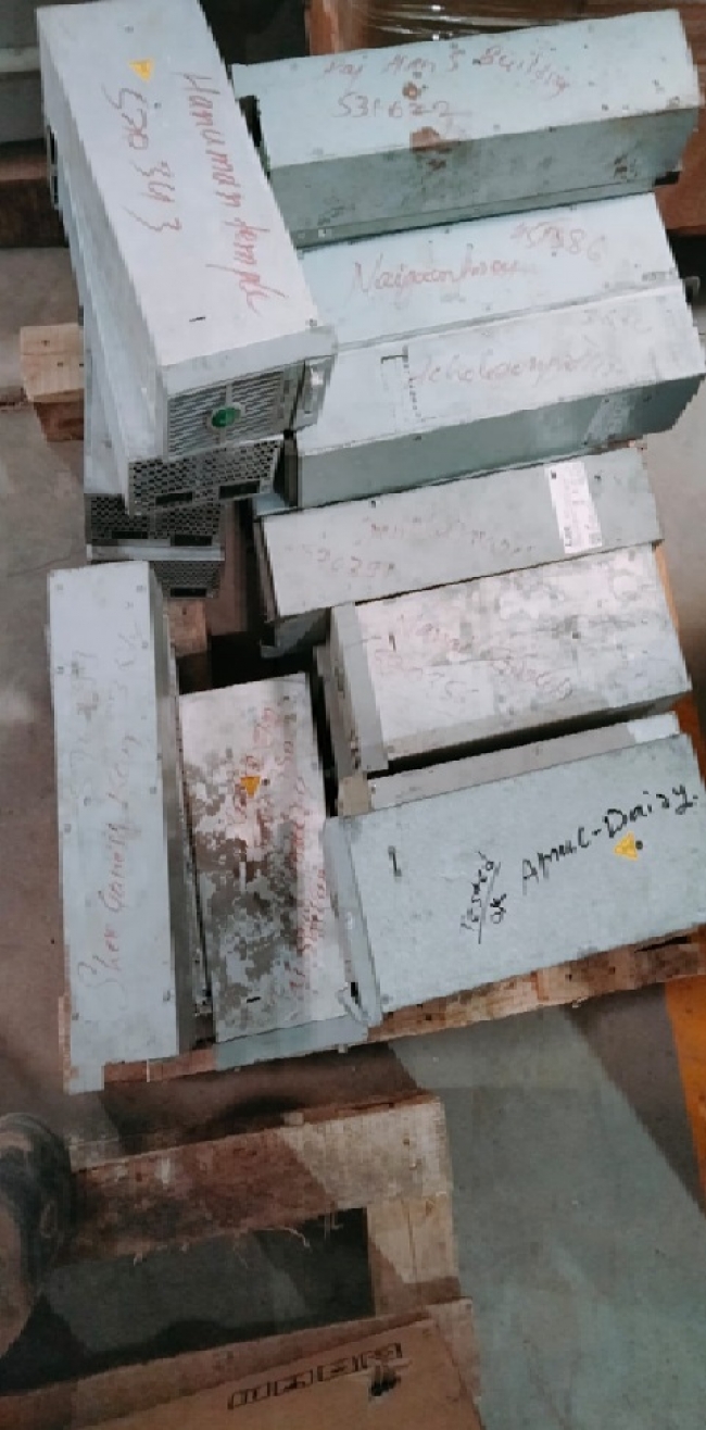 Cyclone Tauktae Affected DG Set, Rectifier Modules, SMPS, Ba