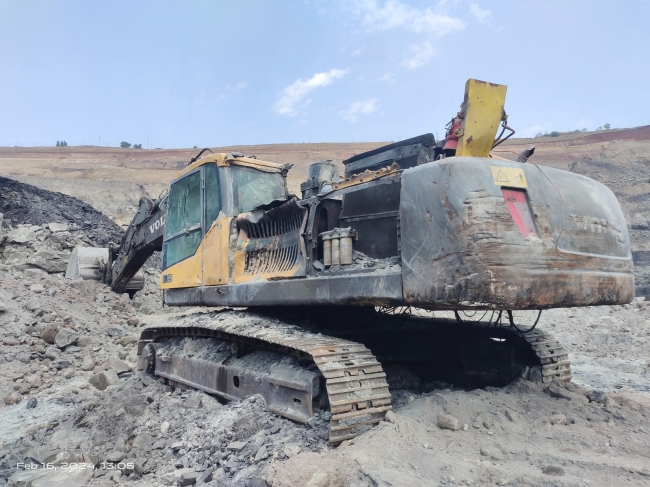 Accidental Damage & Fire Affected Excavator