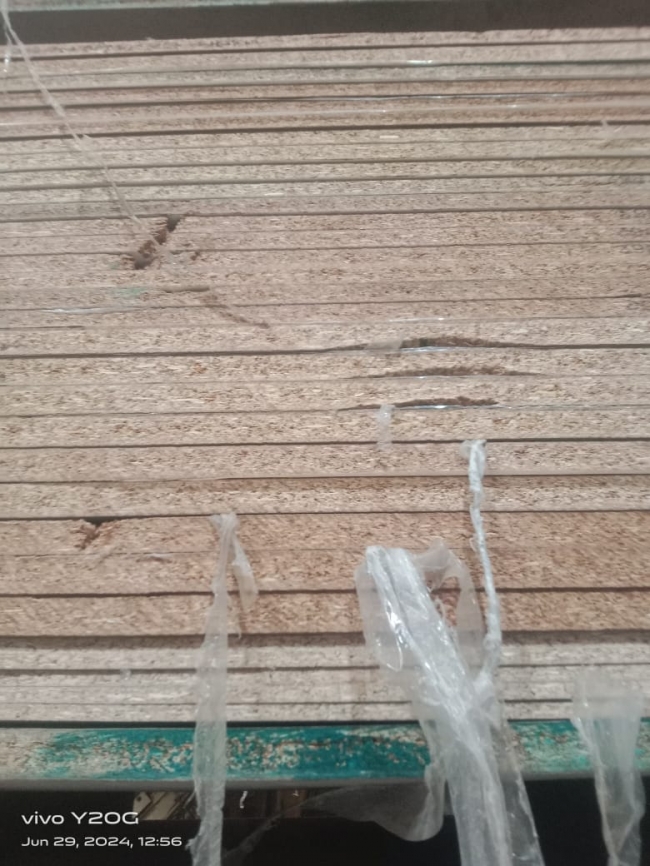 Accidental Damage Laminated Particle Boards